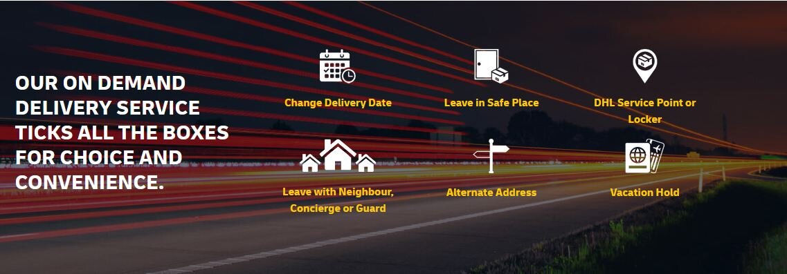 DHL EXPRESS | On Demand Delivery | DHL SERVICE POINT